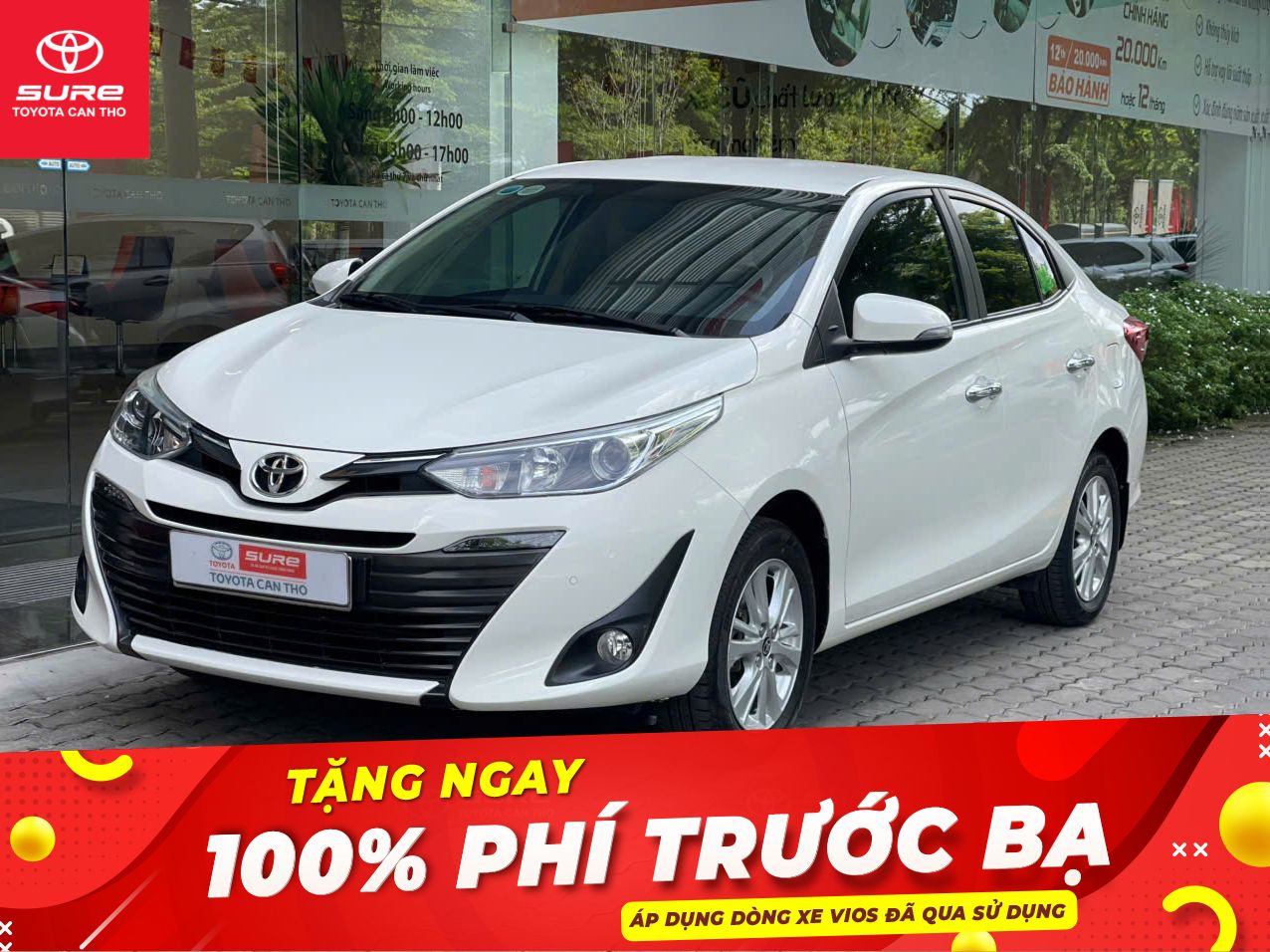 Bán xe Toyota Vios G (cvt) 2019 form 2020 - 61.000 km