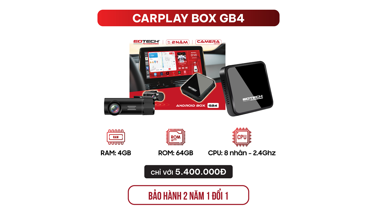 Bán xe Android Box Gotech gb4
