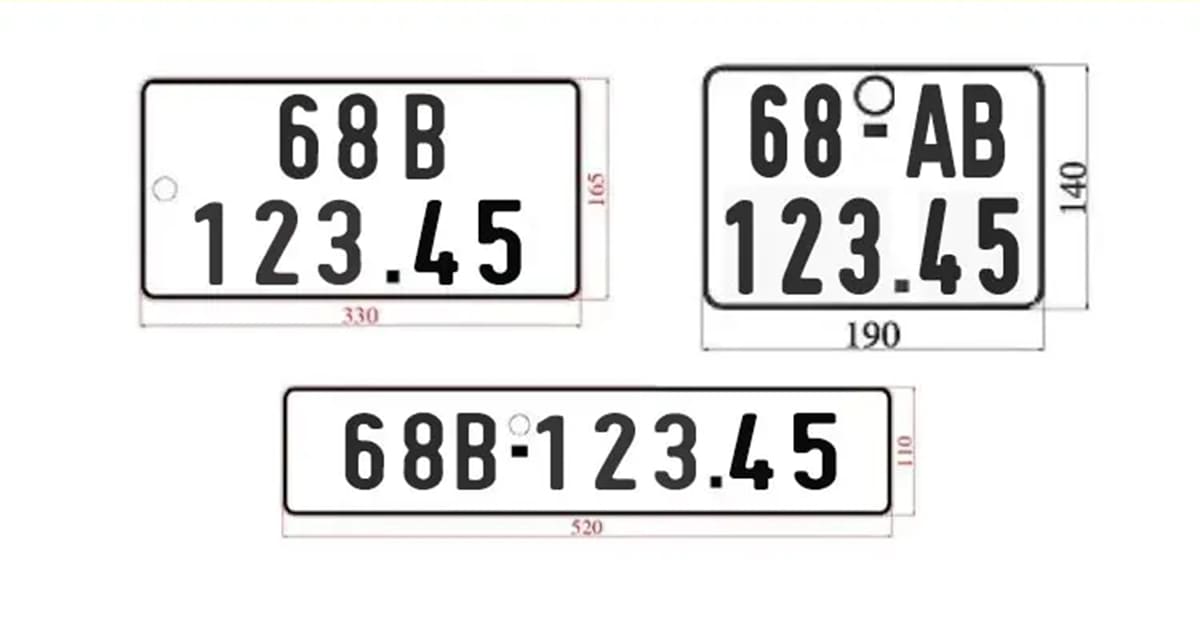 Biển số xe 68 là tỉnh nào? Thông tin mới nhất sau sáp nhập