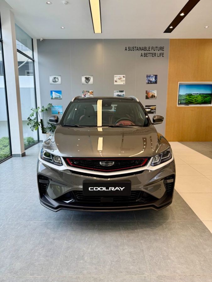 Bán xe Geely Coolray Flagship 2025 - màu xám góc cạnh
