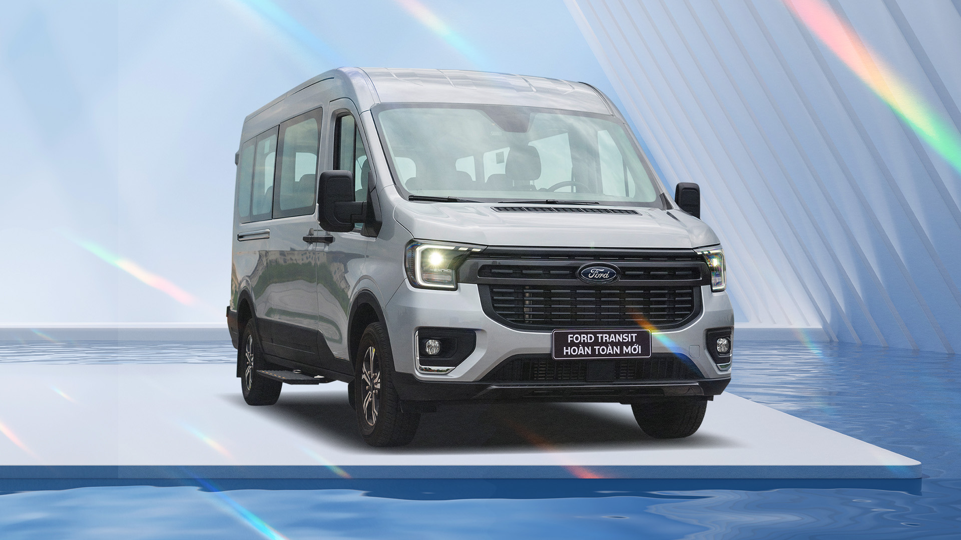 Bán xe Ford Transit Hoàn toàn mới bản trend 16 chỗ
