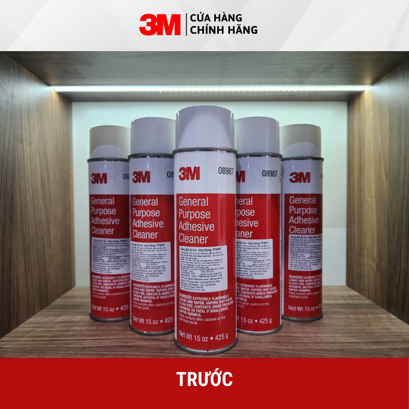 Dung dịch tẩy keo, nhựa đường 3M 08987 chính hãng, giá tốt